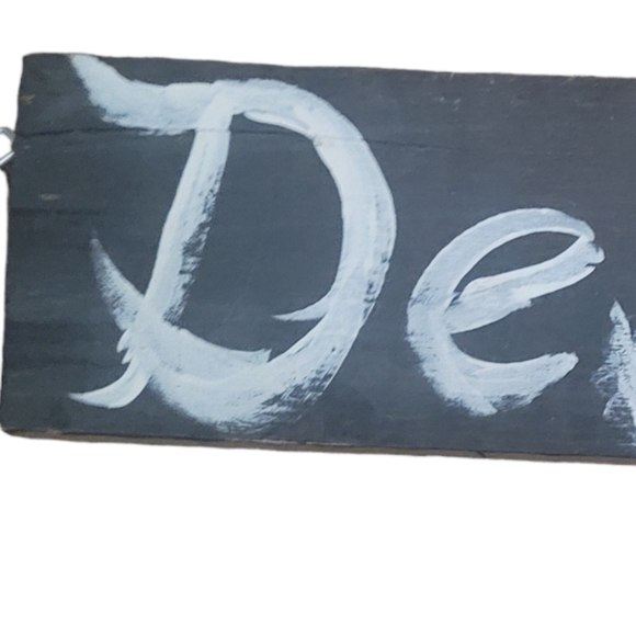 Hand Crafted | Wall Decor | Rustic Hand Painted Wood Shelf Sitter Sign ...